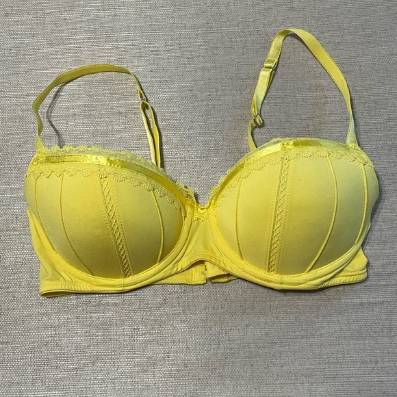 Candie's | Intimates & Sleepwear | Candies Yellow Padded Bra 34a | Poshmark